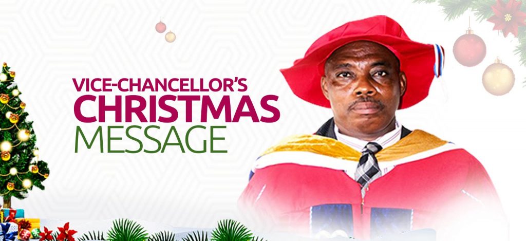 VICE-CHANCELLOR’S CHRISTMAS MESSAGE | AAMUSTED