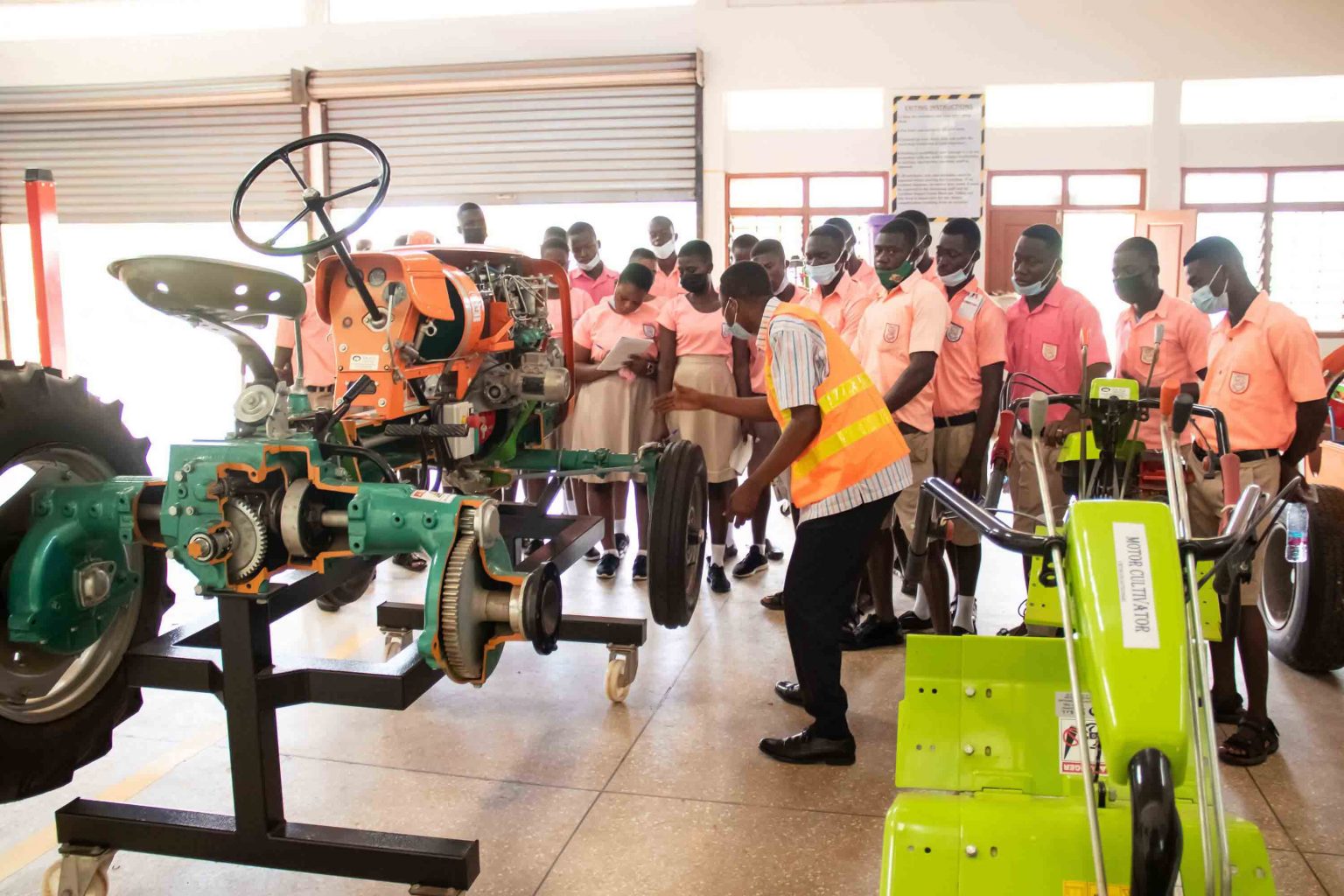 DTI Students Visit AAMUSTED | AAMUSTED