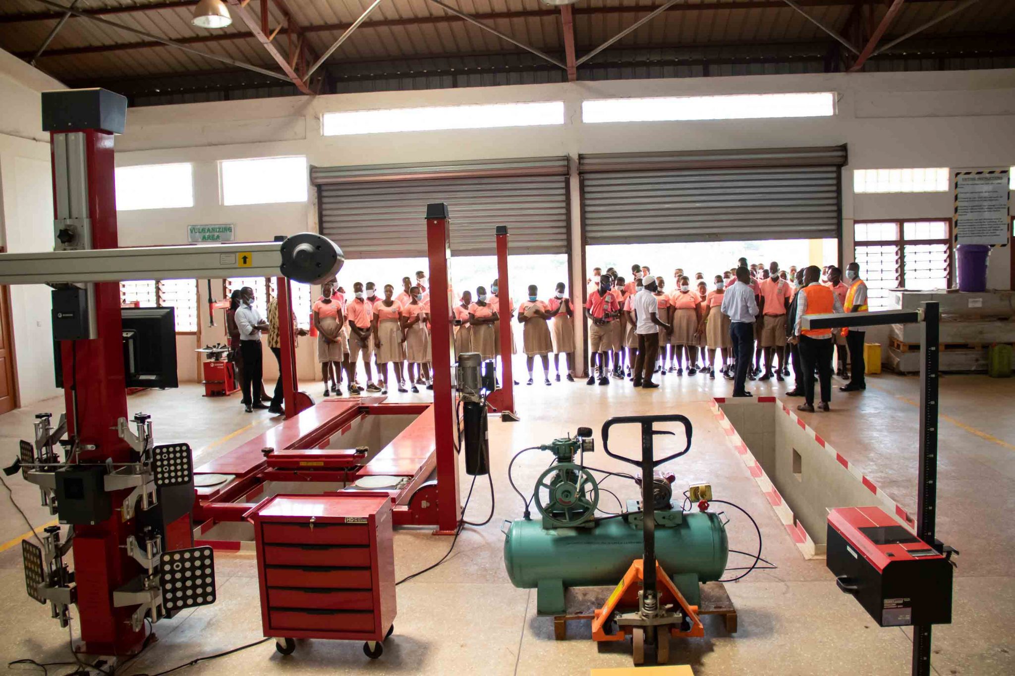 DTI Students Visit AAMUSTED | AAMUSTED