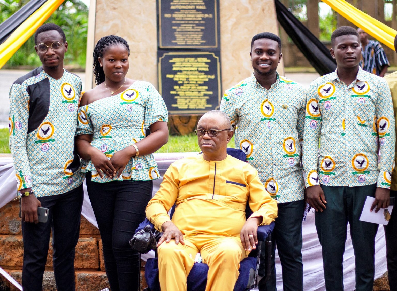 Autonomy Hall of AAMUSTED Unveils Giant Sculptured Logo | AAMUSTED