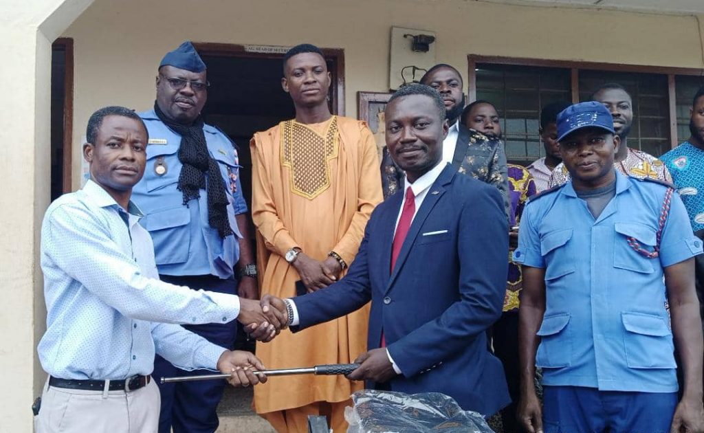 AAMUSTED Student Donates Security Accoutrements to University, Others ...