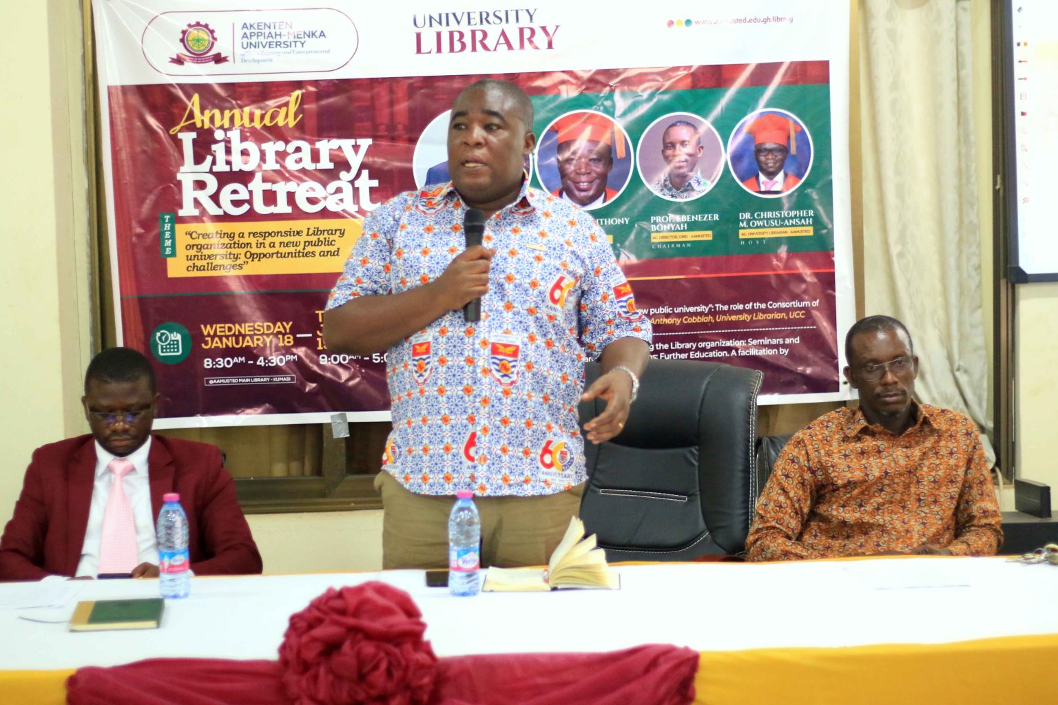 AAMUSTED Library Staff Undergo Two-Day Retreat | AAMUSTED