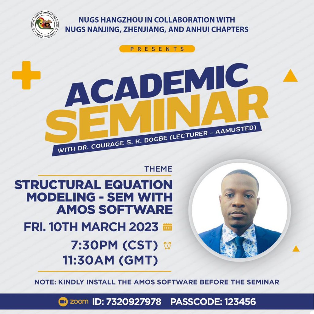 An Academic Seminar with Dr. Courage S.K Dogbe | AAMUSTED