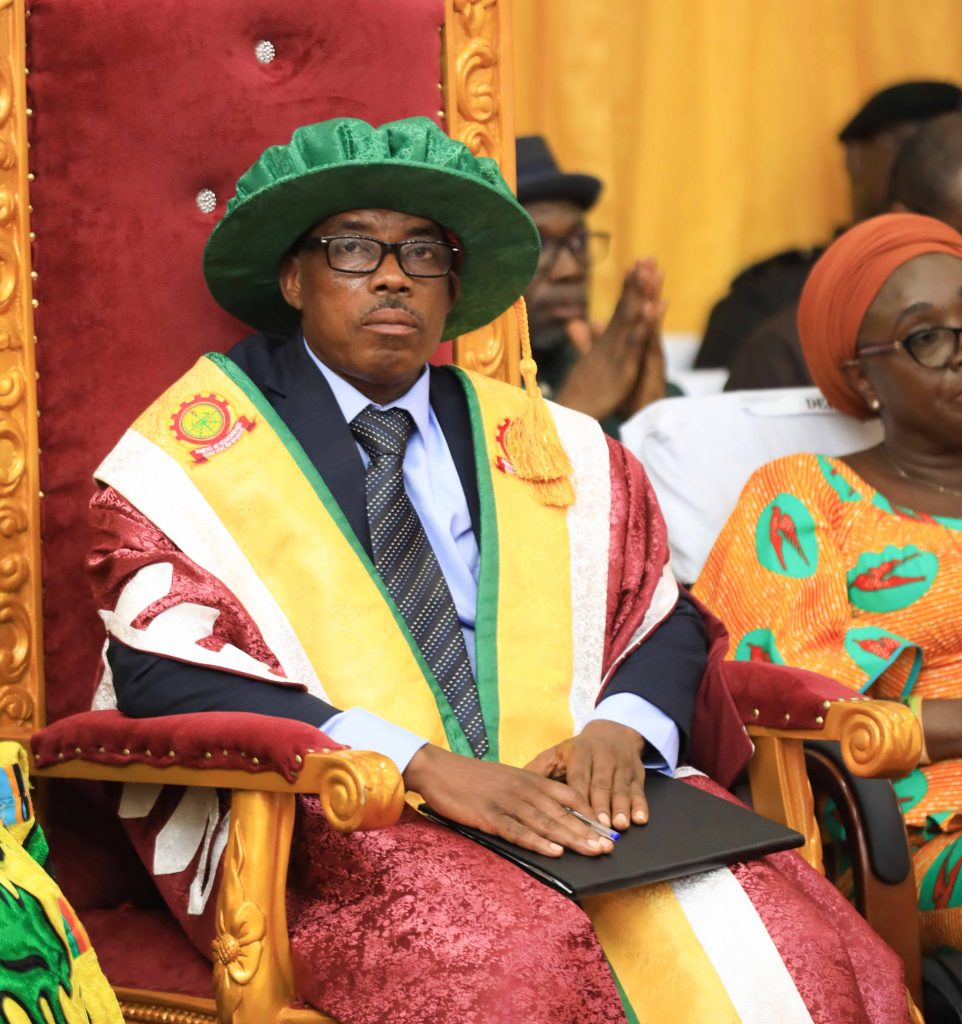 Prof. Sarfo Invested as First Vice-Chancellor of AAMUSTED | AAMUSTED