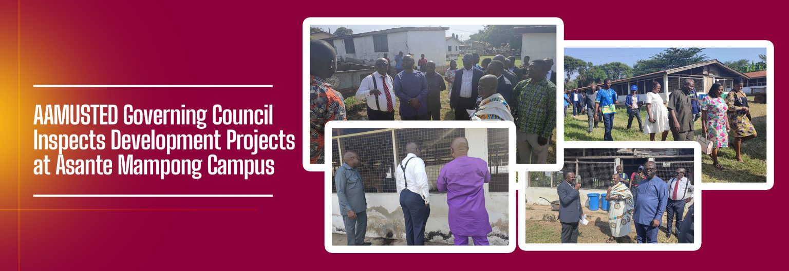 AAMUSTED Governing Council Inspects Development Projects at Asante ...