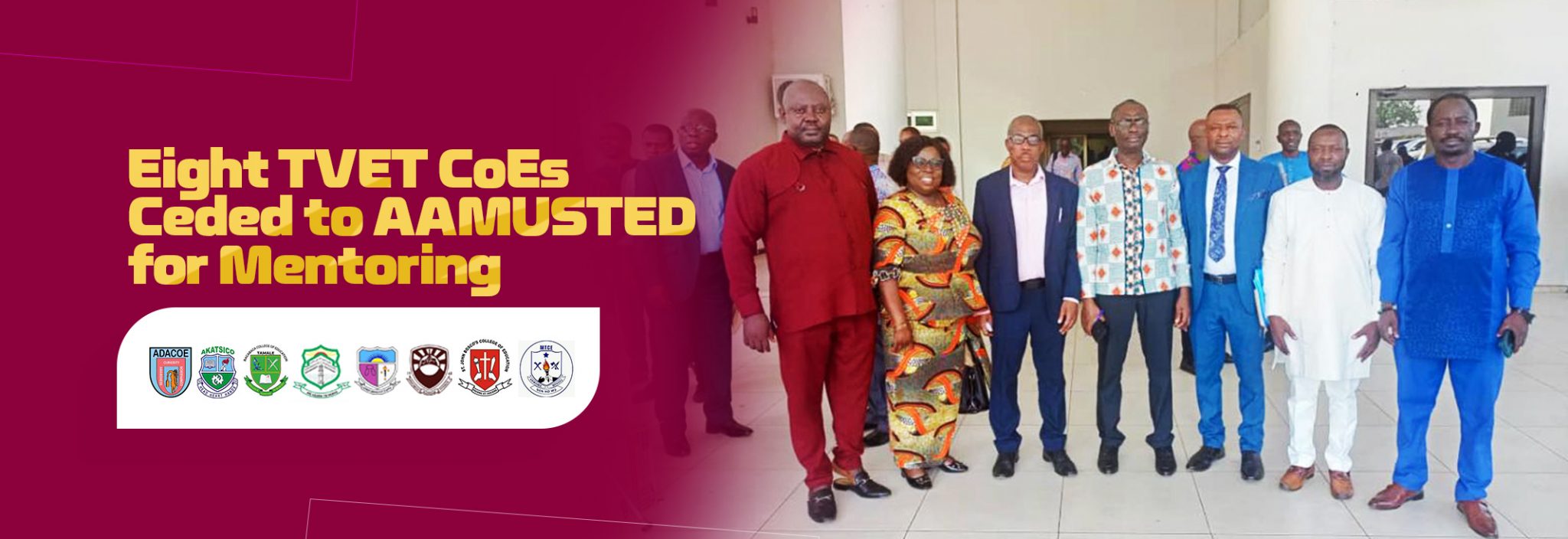 Eight TVET CoEs Ceded to AAMUSTED for Mentoring | AAMUSTED