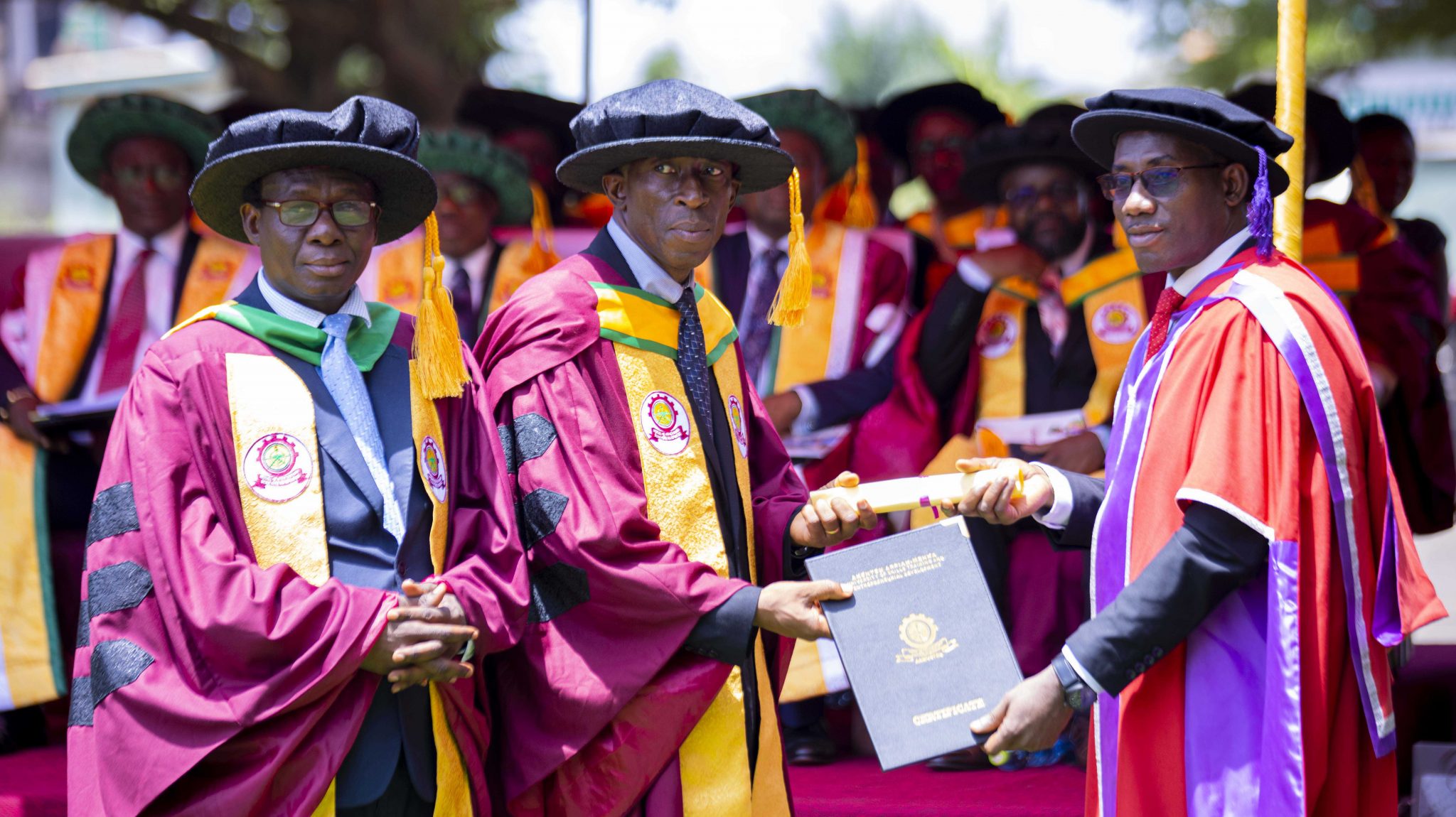 AAMUSTED Confers First Ph.D Degree on Dr. Robert Ampomah | AAMUSTED