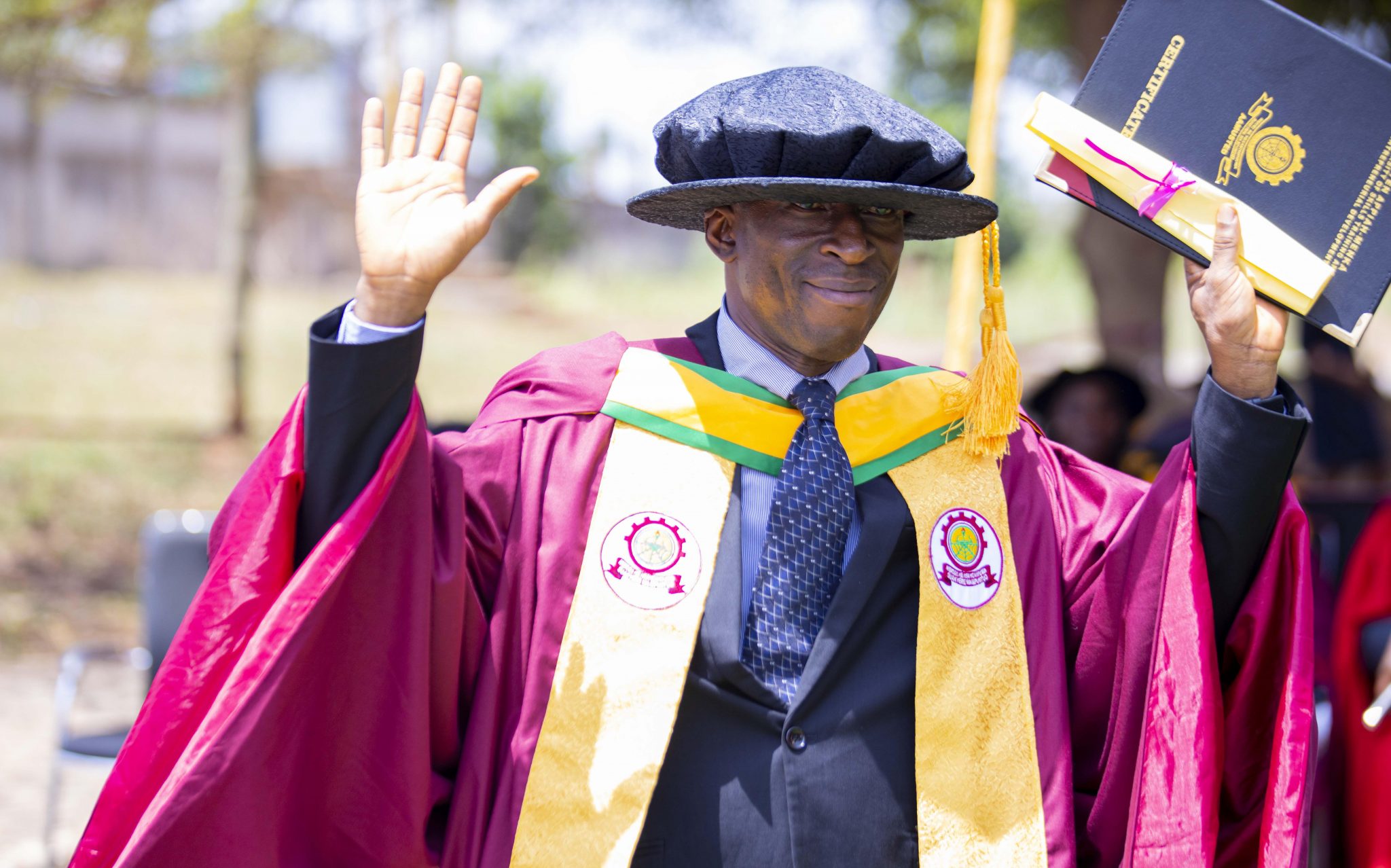 AAMUSTED Confers First Ph.D Degree on Dr. Robert Ampomah | AAMUSTED