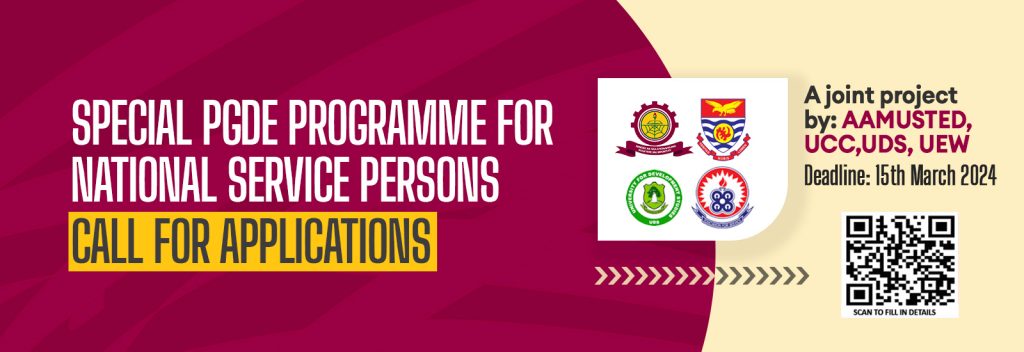 SPECIAL PGDE PROGRAMME FOR NATIONAL SERVICE PERSONS : CALL FOR ...