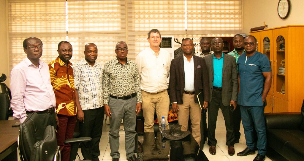 Expert Educational Technologist on Research Visit to AAMUSTED | AAMUSTED