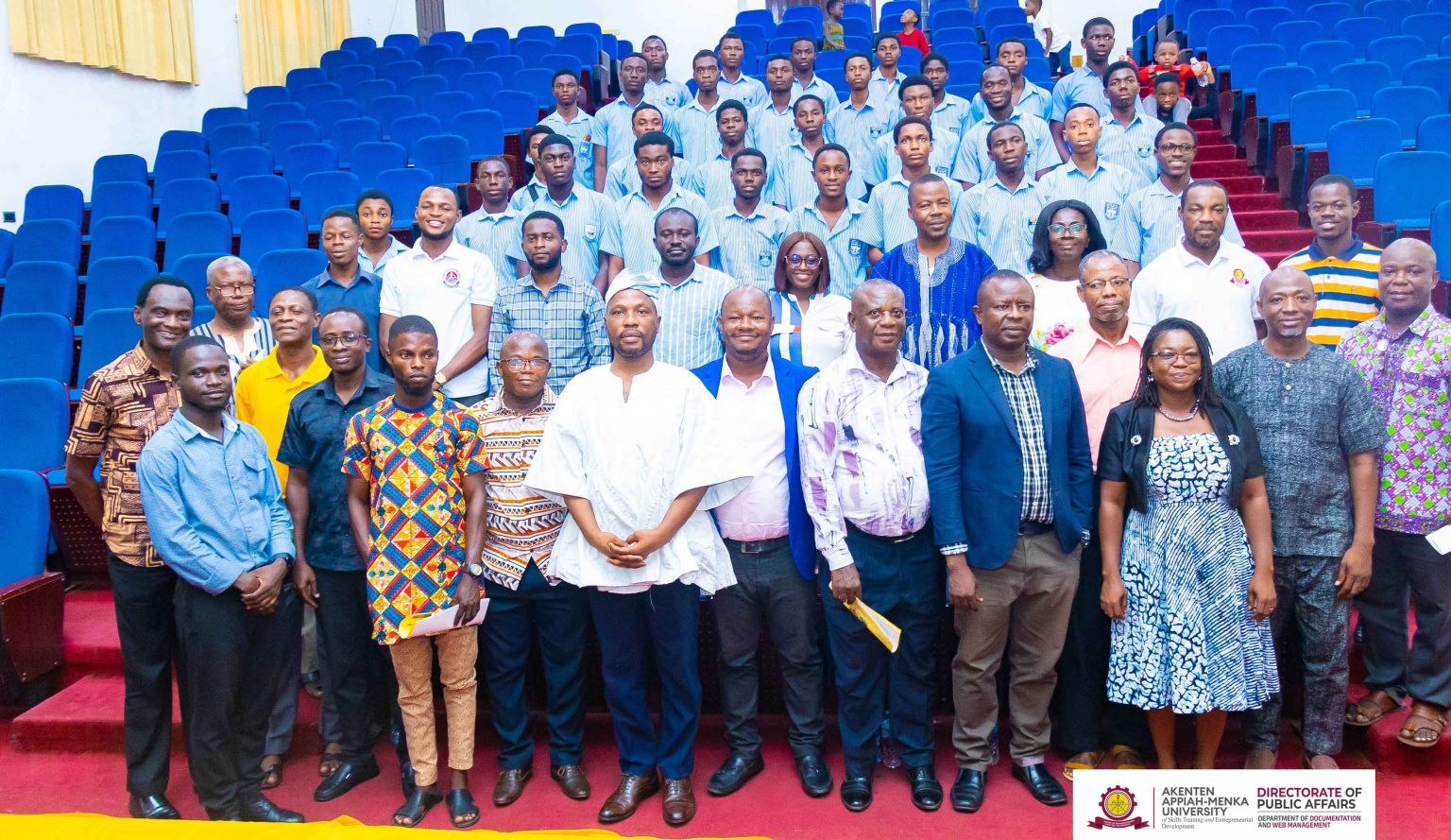 Final-year Economics Students of Osei Tutu SHS visit AAMUSTED | AAMUSTED