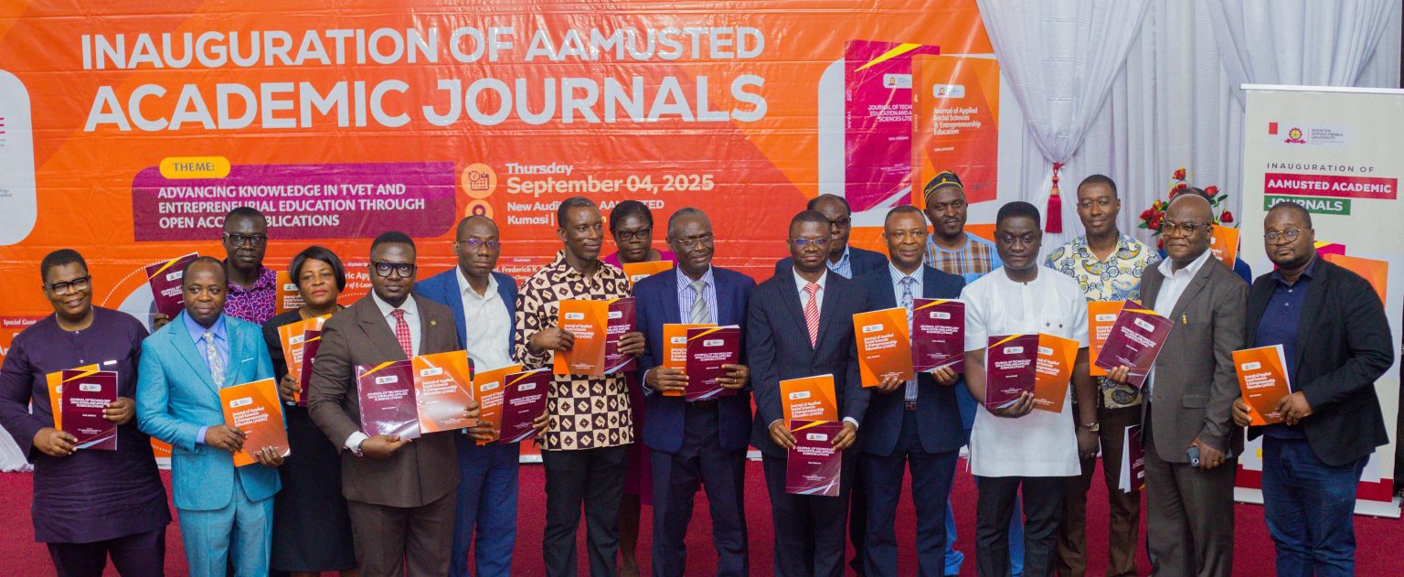AAMUSTED Inaugurates Two Journals to Spur Research in TVET and ...